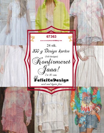 Konfirmeret jaa.. Pige toppers, Felicita Design - hobbybien.dk